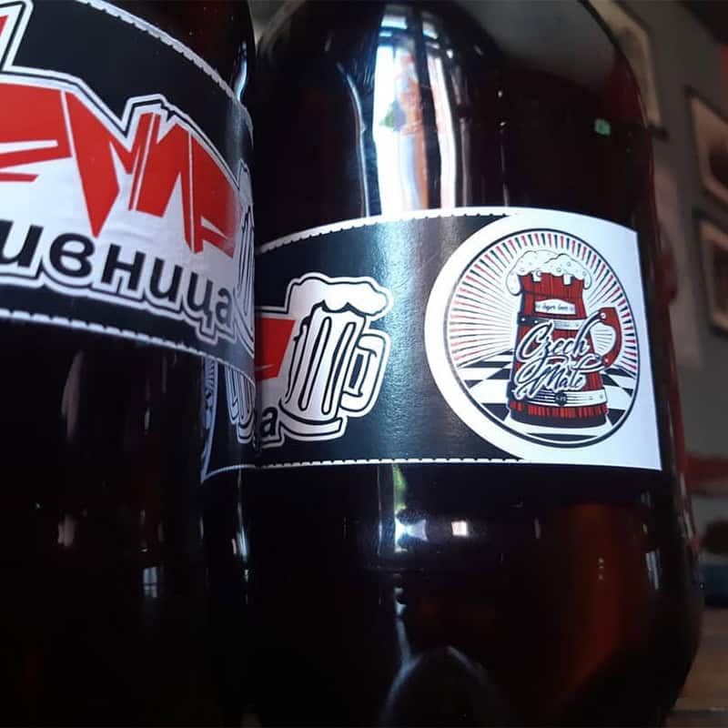 Domaće pivo "Czechmate" 1l - Domaće iz Srbije