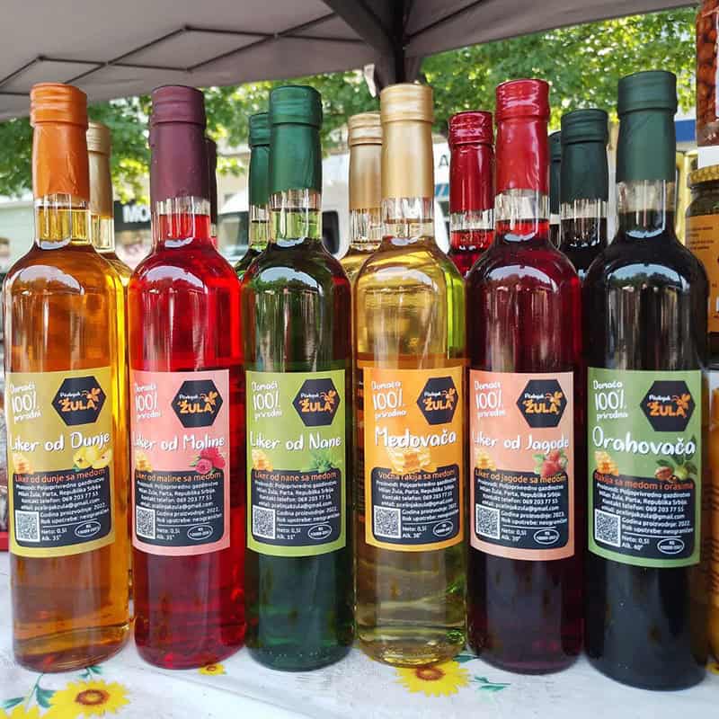 Liker od jagode 0.5l - Domaće iz Srbije