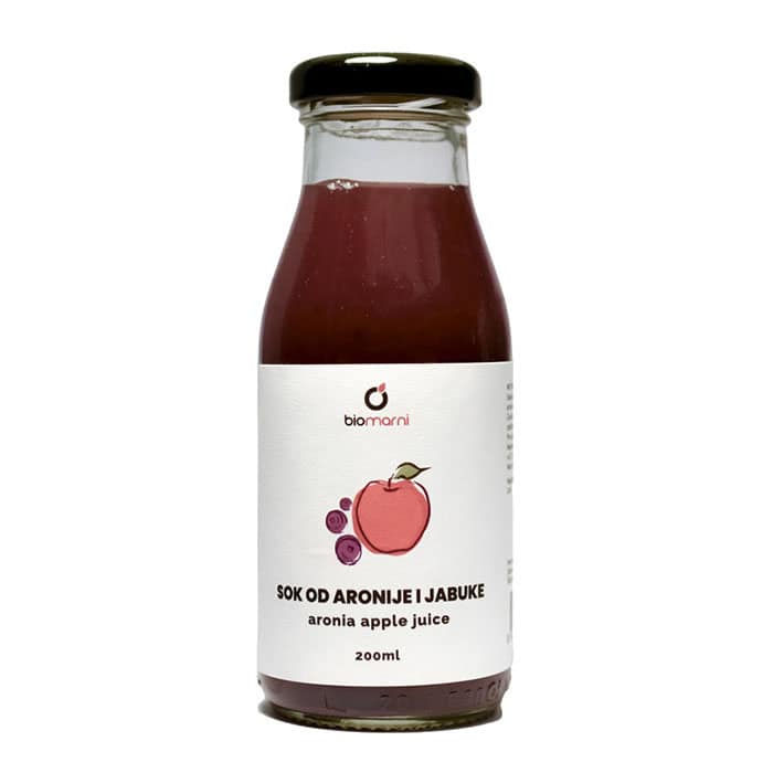 Sok od jabuke i aronije 200ml - Domaće iz Srbije