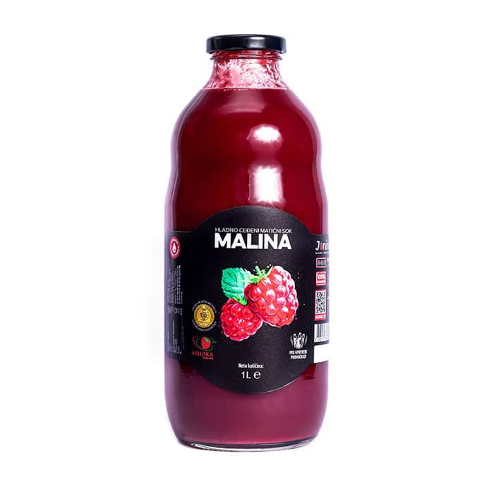 Matični sok MALINA 1L - Domaće iz Srbije