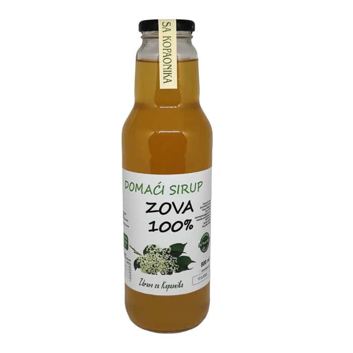 Domaći sirup od zove 800ml - Domaće iz Srbije