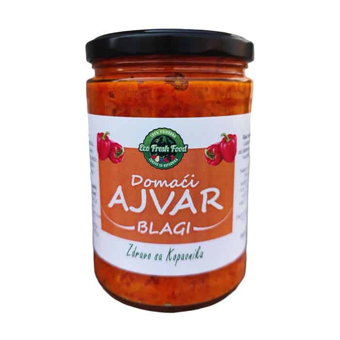 Domaći Ajvar Blagi Domaće Iz Srbije