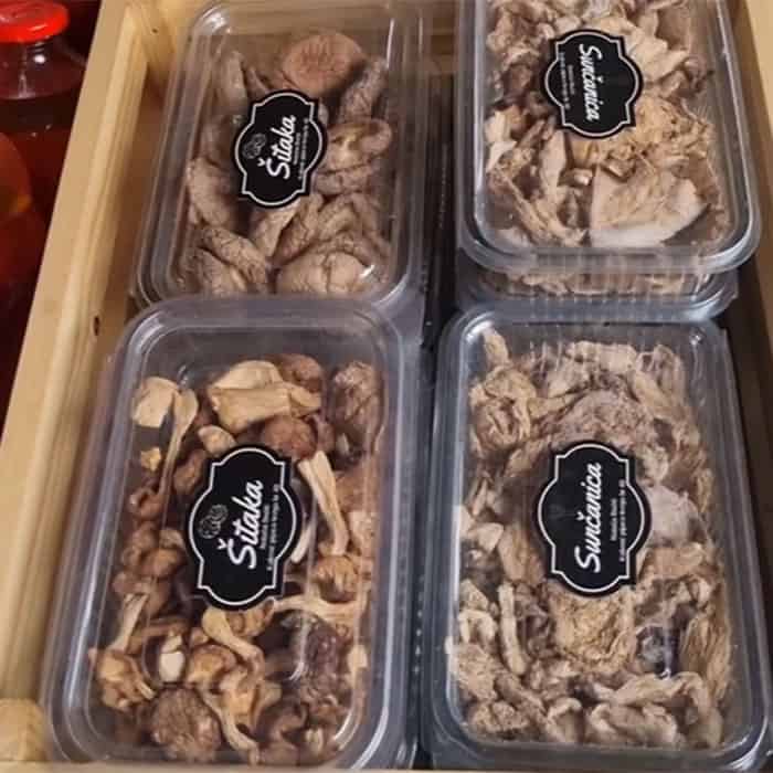 Sušene šitake - Domaće iz Srbije