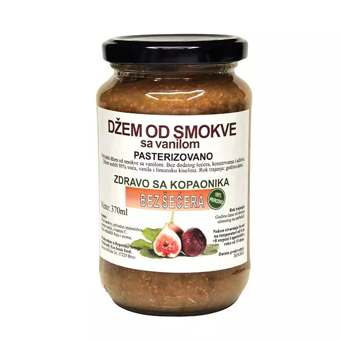 Džem od smokve sa vanilom - Domaće iz Srbije