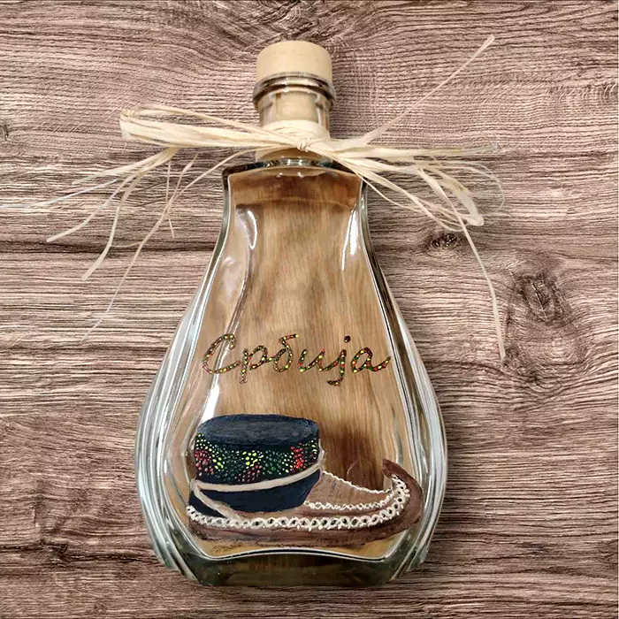 Flaša za rakiju Opanak - Domaće iz Srbije