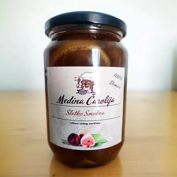 Slatko od smokve 720gr - Domaće iz Srbije